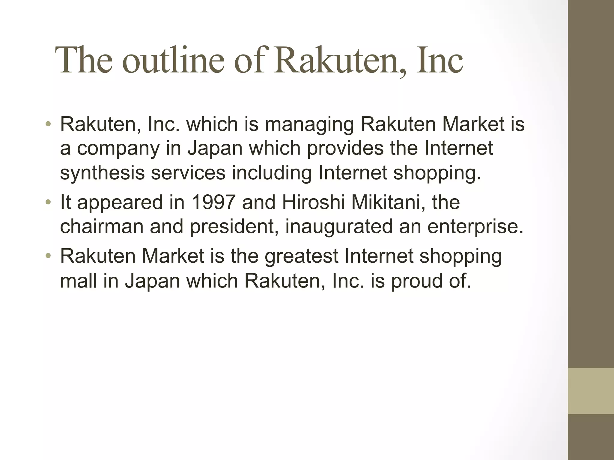 How rakuten works1 | PPT | Free download