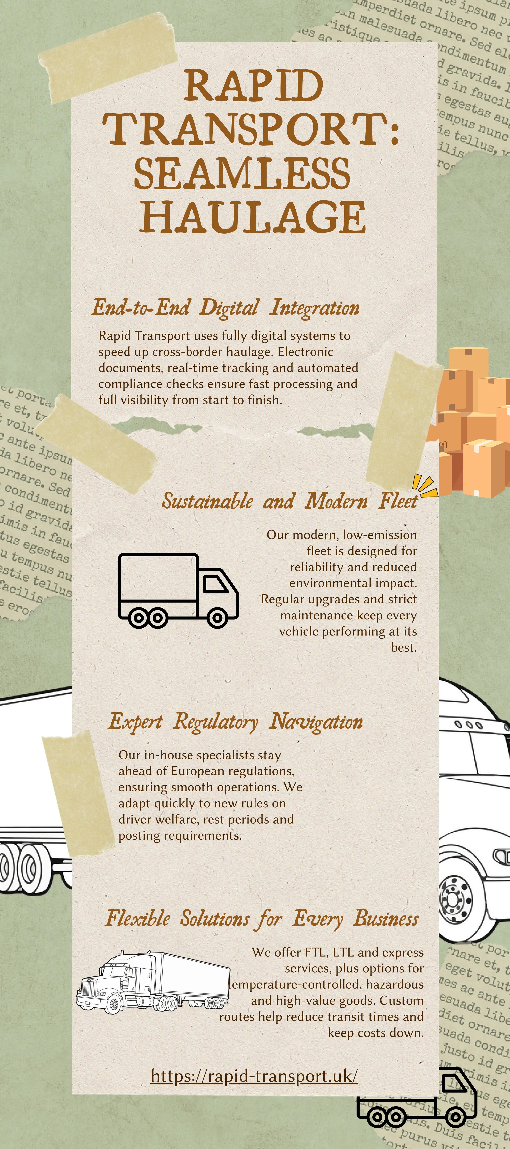 How Rapid Transport Delivers Seamless Cross-Border Haulage | PDF