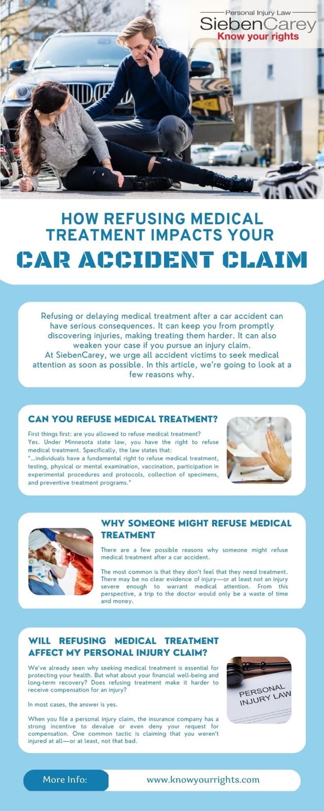 How Refusing Medical Treatment Impacts Your Car Accident Claim? | PDF