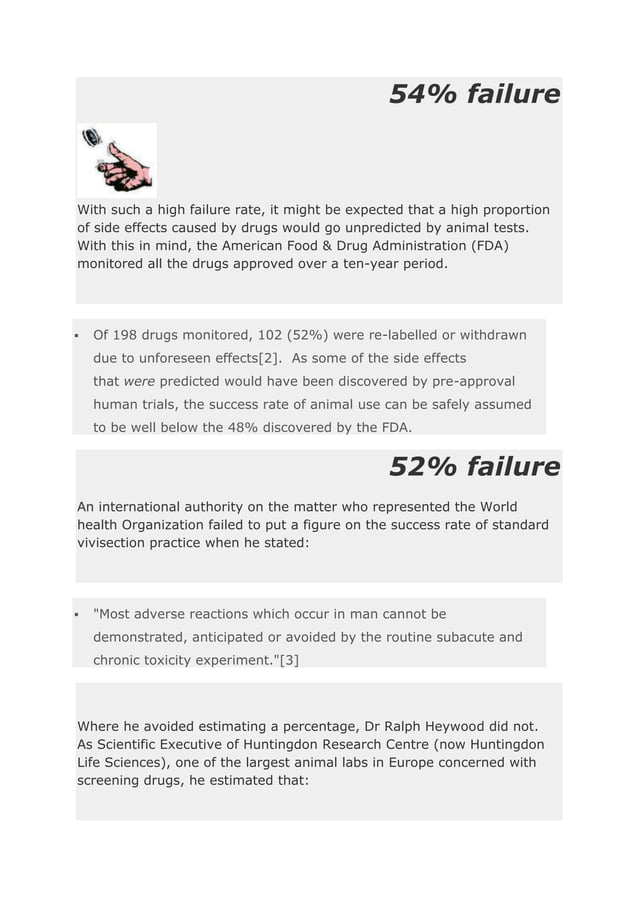 How reliable are animal experiments? Exposing failure rates from animal ...