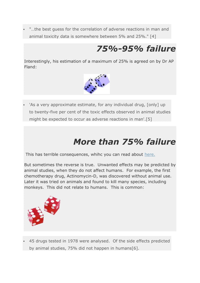How reliable are animal experiments? Exposing failure rates from animal ...