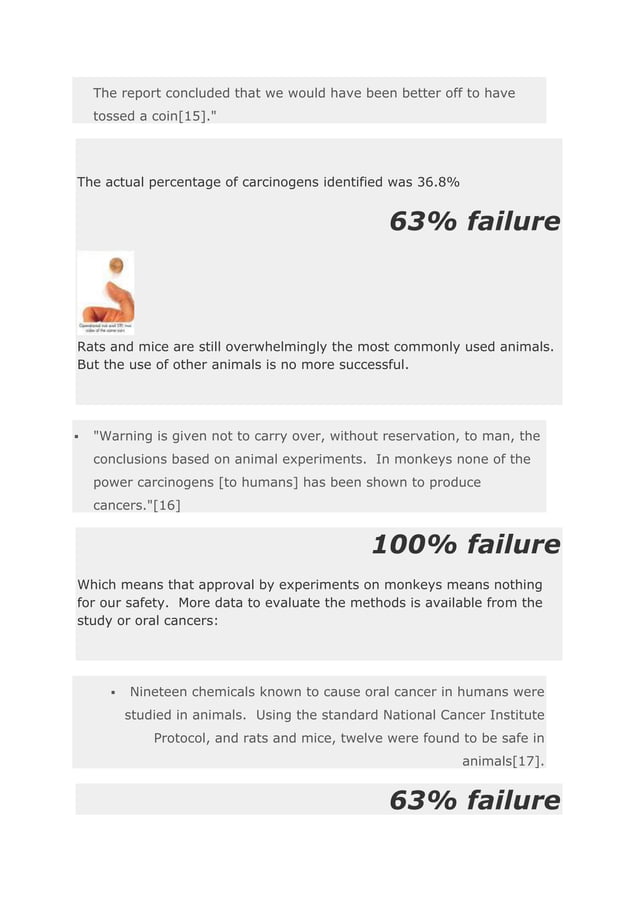 How reliable are animal experiments? Exposing failure rates from animal ...