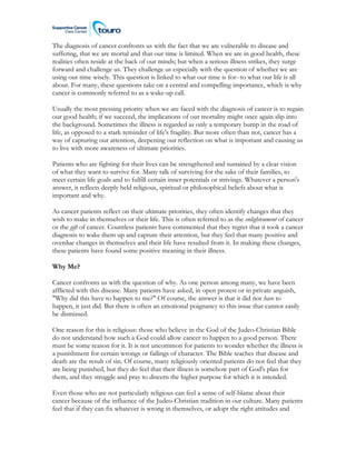 How religion and spirituality can help handout | DOC