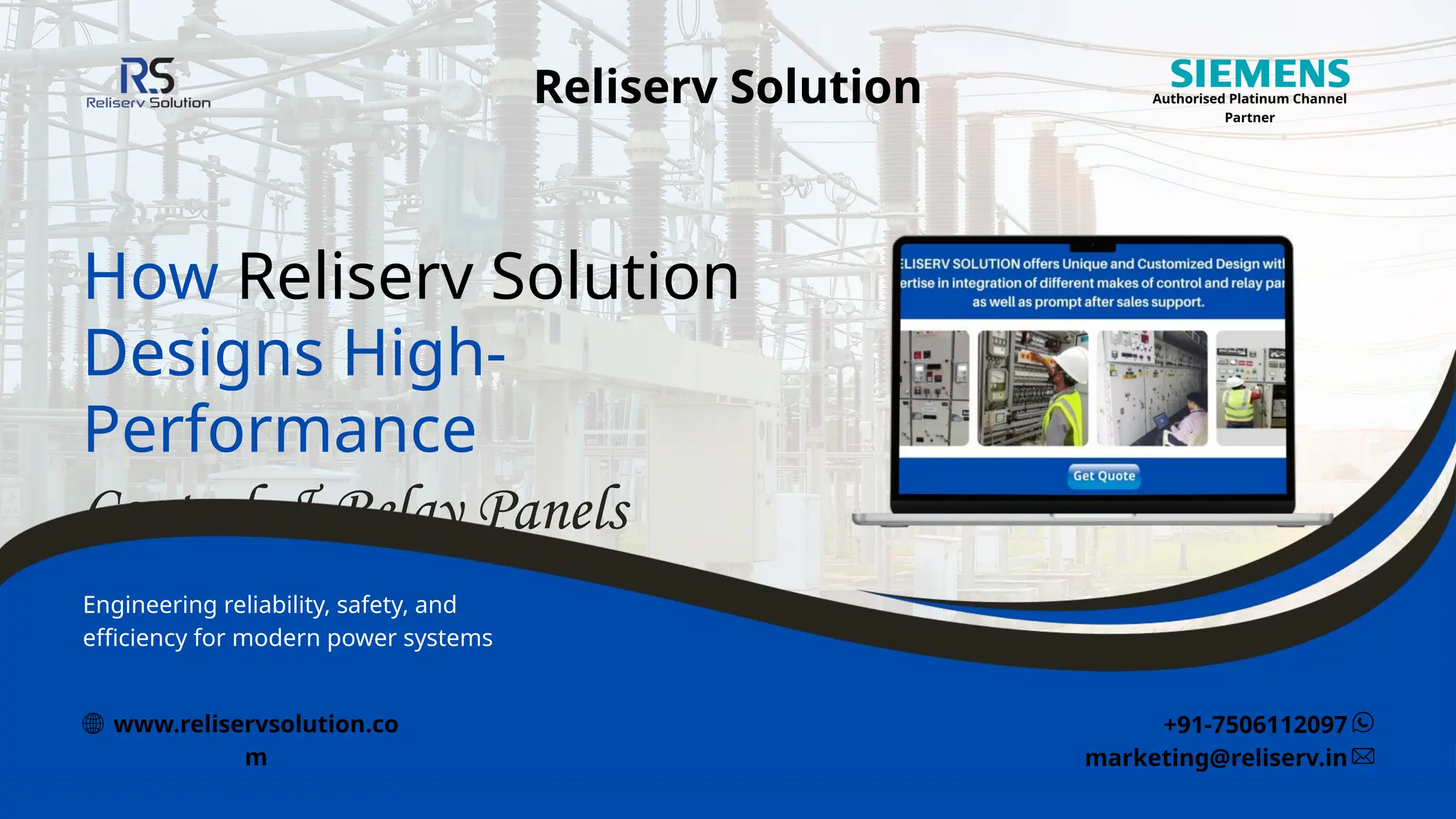 How Reliserv Solution Designs High-Performance Control & Relay Panels ...