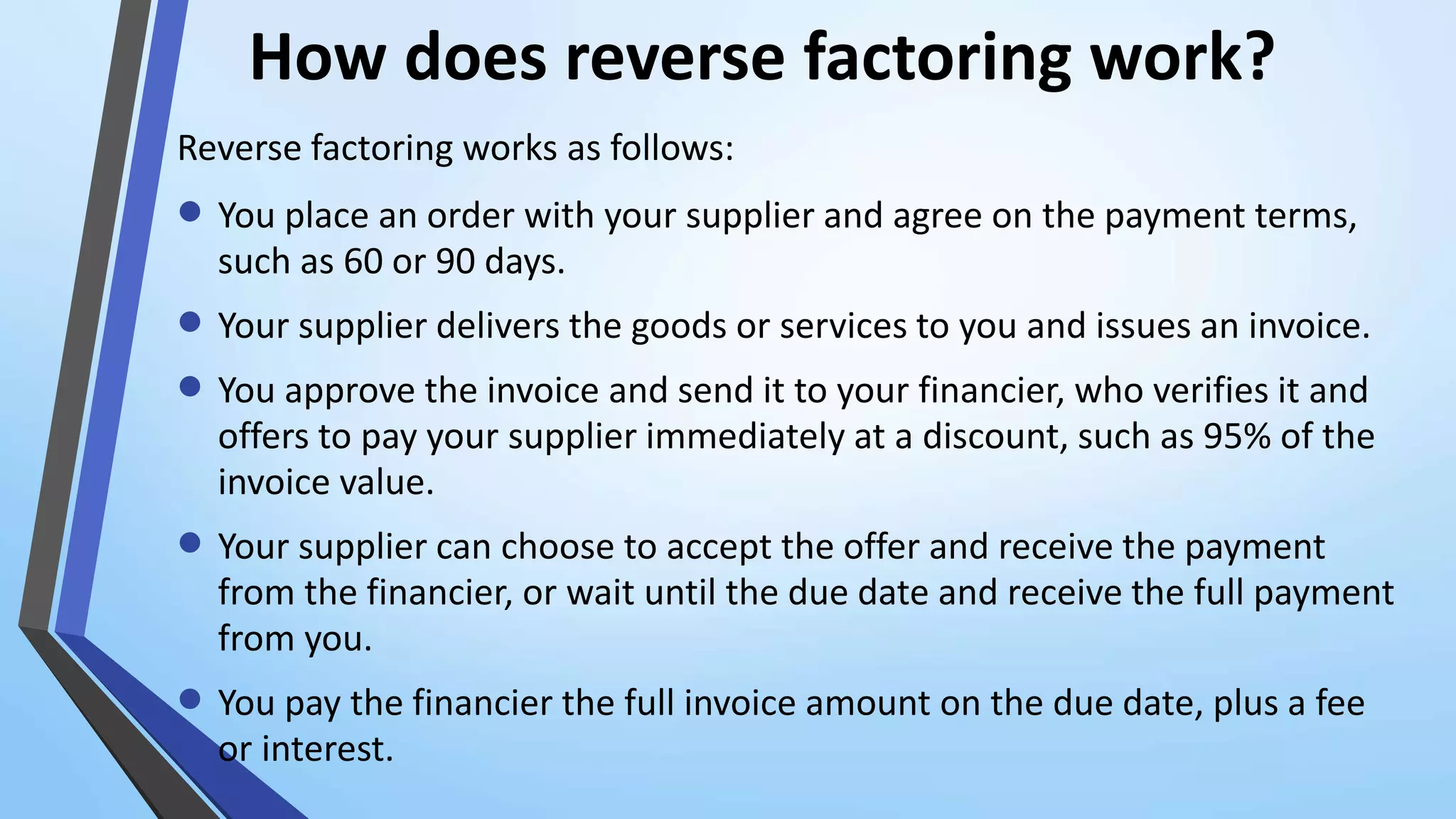 How Reverse Factoring Can Improve Your Cash Flow and Supply Chain ...