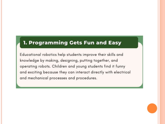 How Robotics Improves Education at School - RoboGenius | PPTX