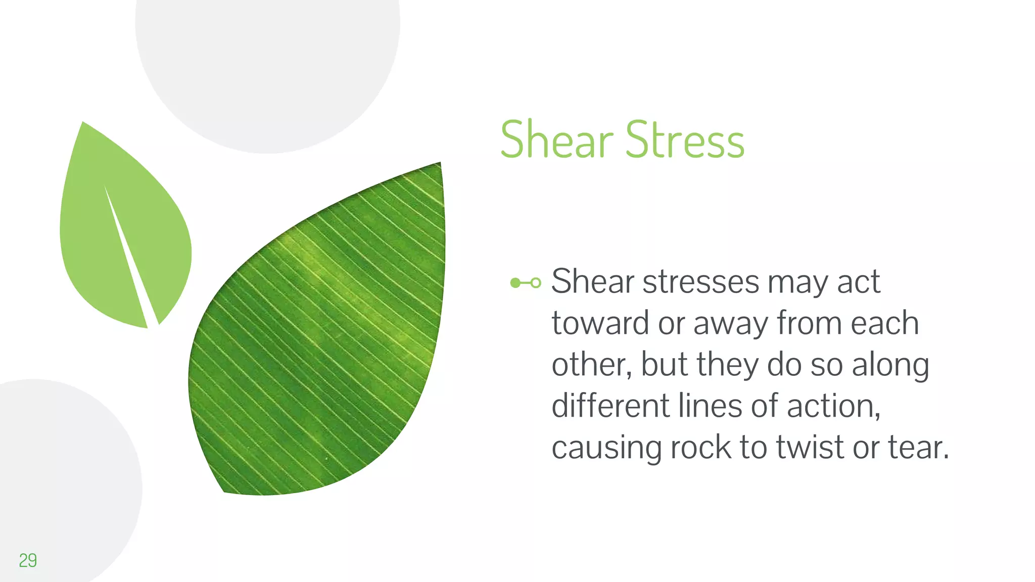 How rocks behave under different types of stress | PPTX