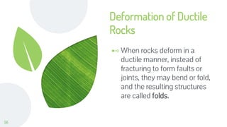 How rocks behave under different types of stress | PPTX