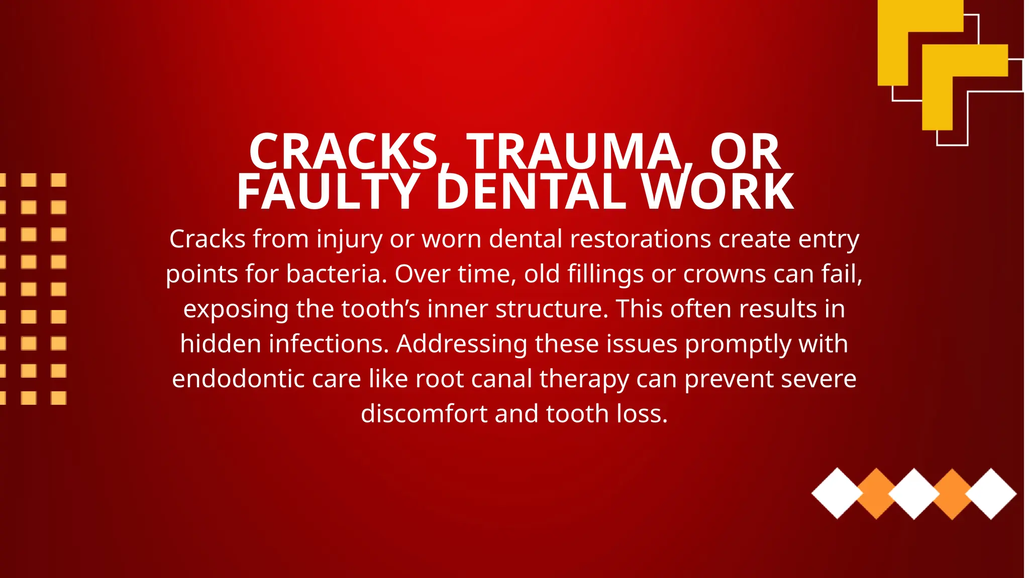 How Root Canal Prevents Tooth Infections | PPTX