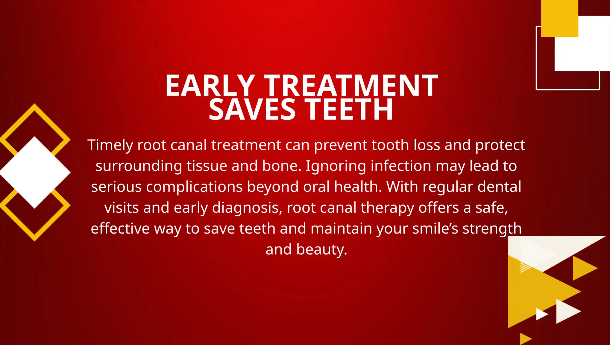 How Root Canal Prevents Tooth Infections | PPTX