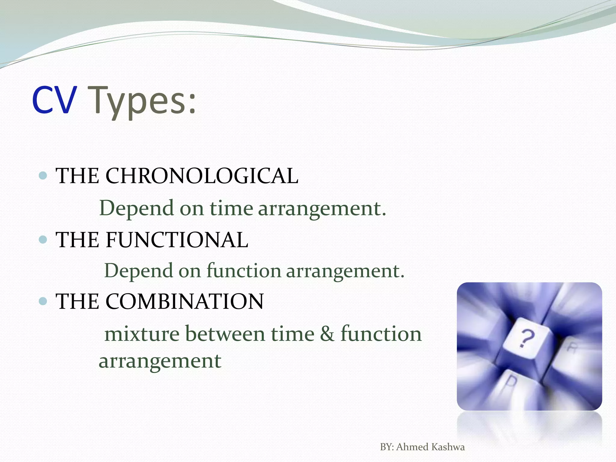 How to Write Cv | PPTX