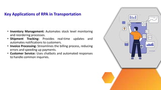 How RPA Help in the Transportation and Logistics Industry.pptx