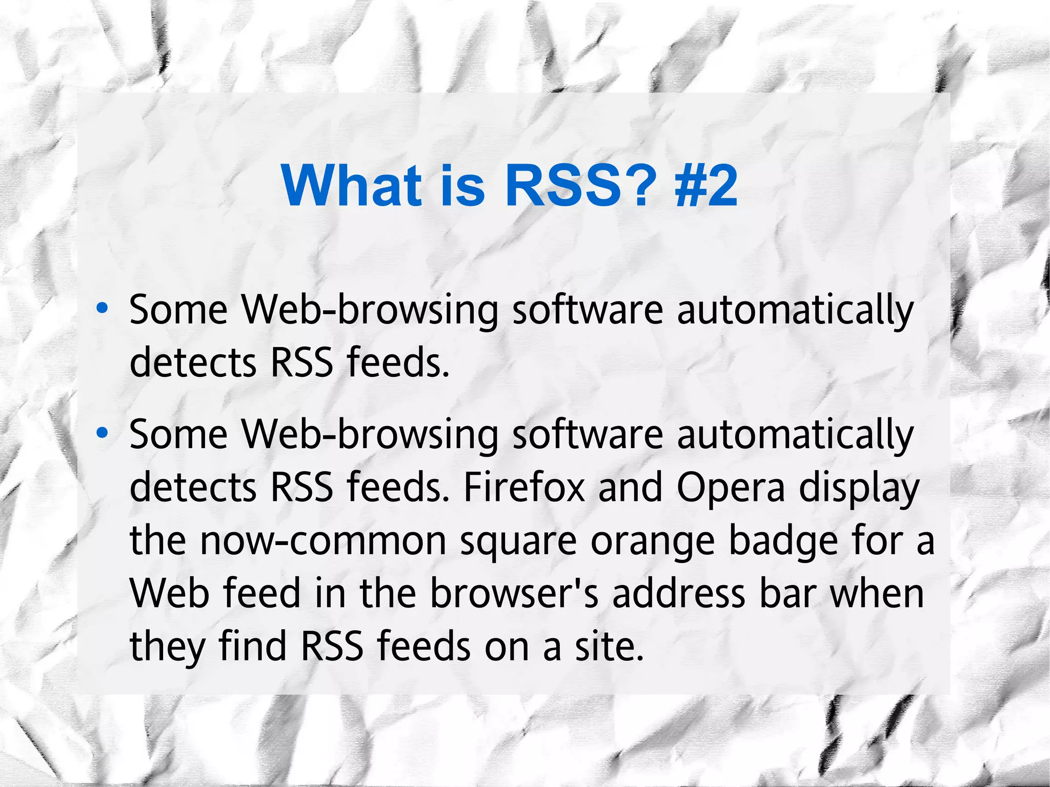 How Rss Works | PDF | Internet | Computing