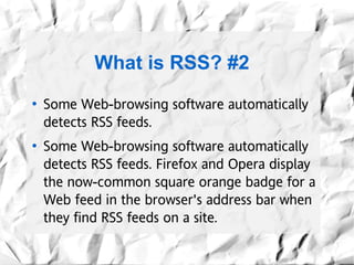 How Rss Works | PDF | Internet | Computing