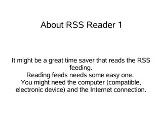 How Rss Works | PDF