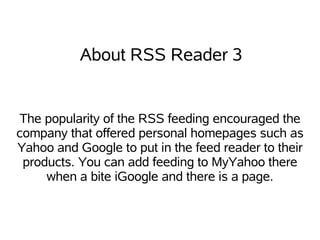 How Rss Works | PDF