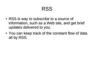 How rss works | PPT