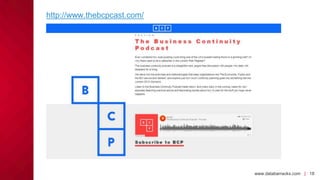 How to run a tabletop DR test | PPT