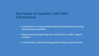 How RWA Tokenization Enhances Liquidity in Illiquid Markets.pdf