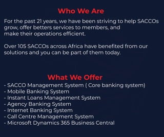How SACCOs can increase their memberships AD_compressed (1).pdf | Business Banking & Finance ...