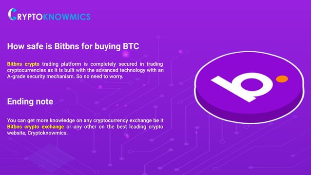 How safe is Bitbns for buying BTC.pdf | Social Networking | Internet
