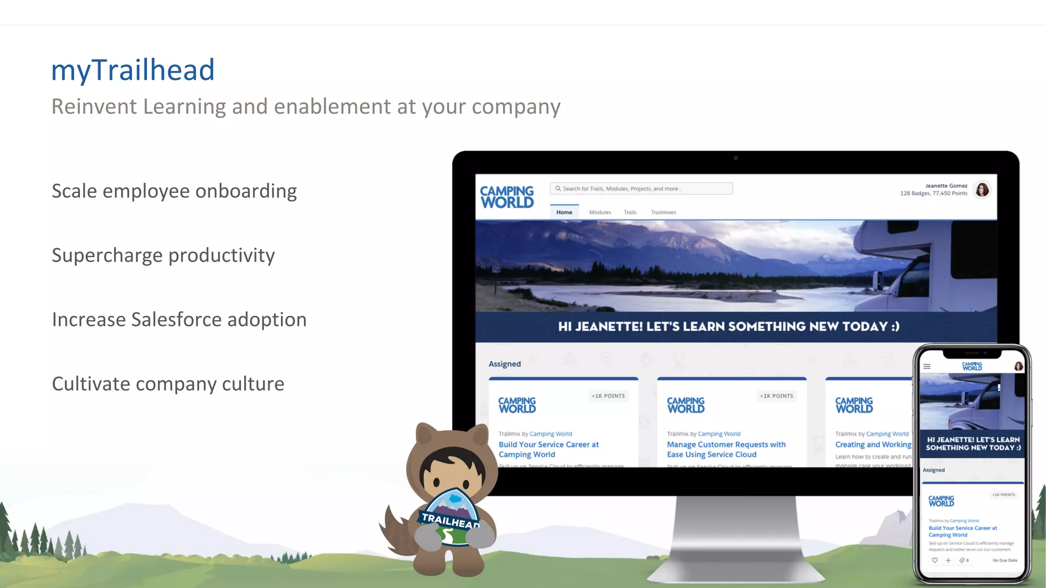 How salesforce uses myTrailhead | PPT