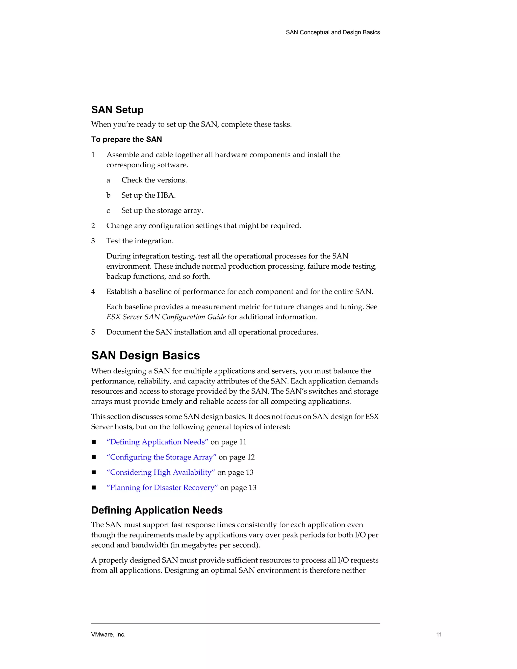 How san switch works | PDF