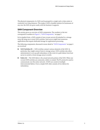 How san switch works | PDF | Operating Systems | Computer Software and ...