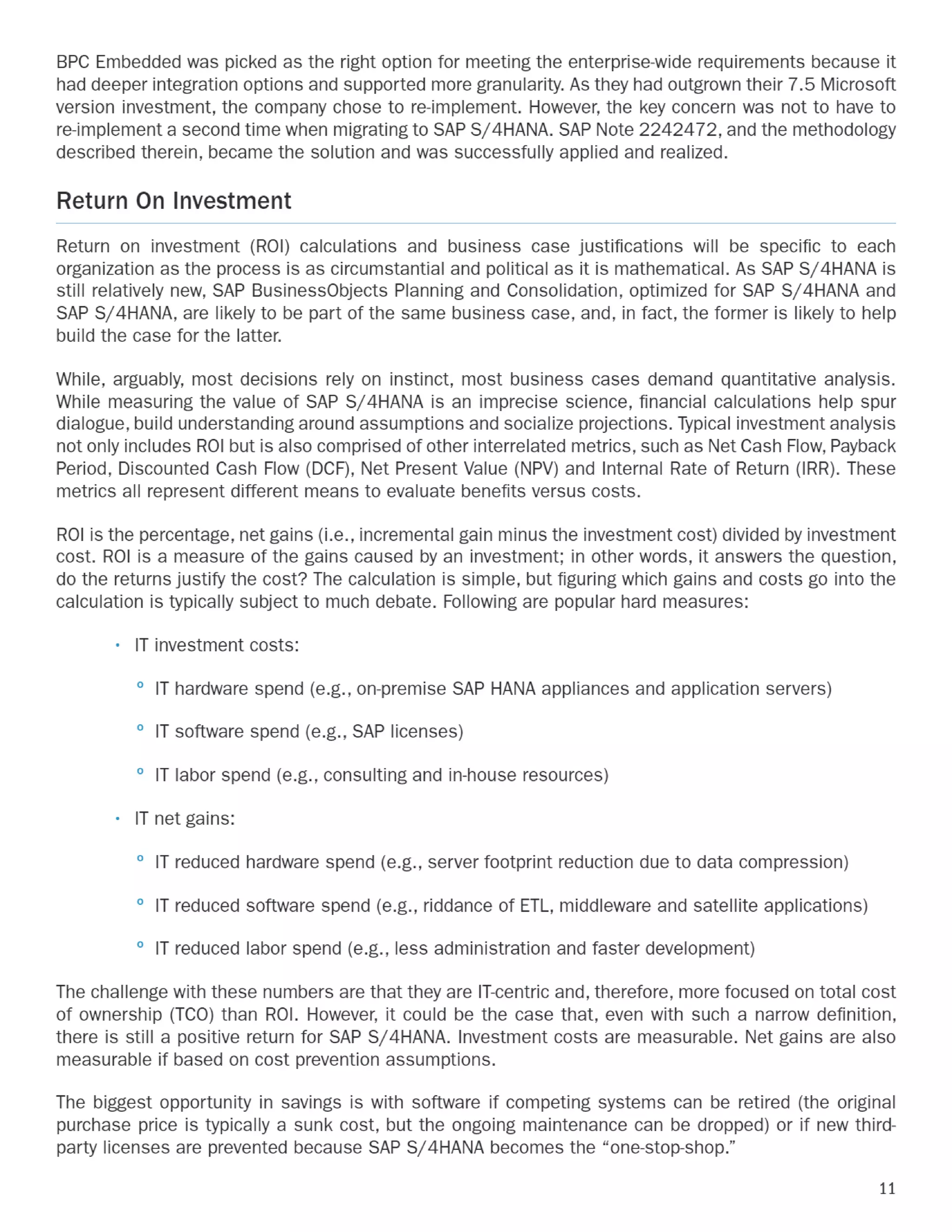 How sap business objects planning and consolidation delivers optimized ...