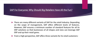 How SAP ERP Is Transforming the Shopping Experience.pptx