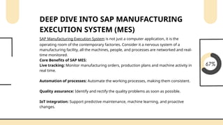 How SAP Manufacturing Execution System is Powering ERP for ...