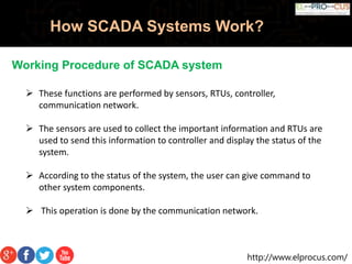 How scada systems work | PPTX