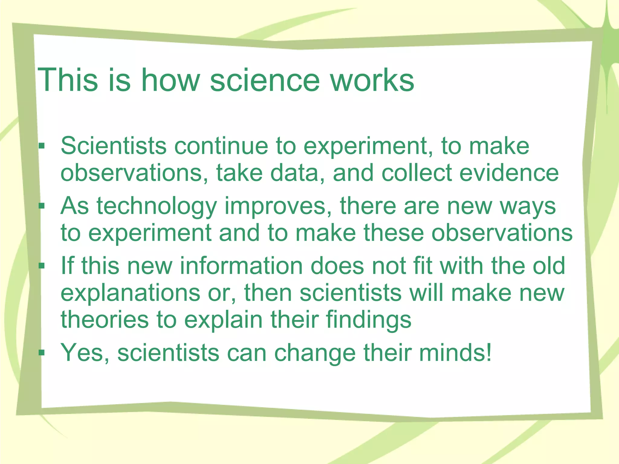 How science changes | PPT