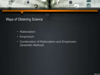 How science is developed | PPT
