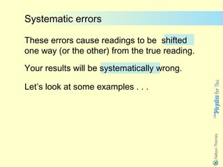 How scienceworks -errors | PPT