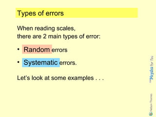How scienceworks -errors | PPT