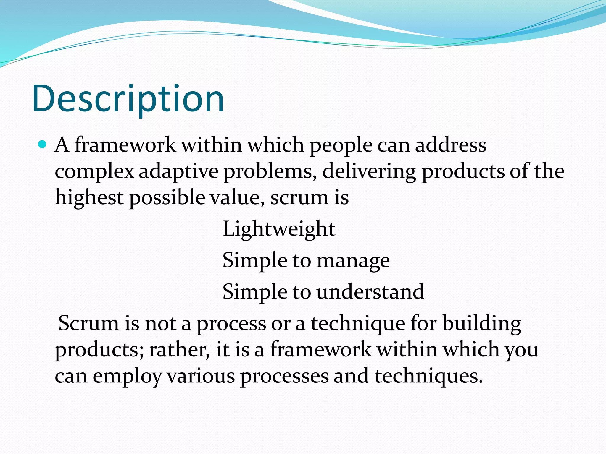 How scrum works | PPTX