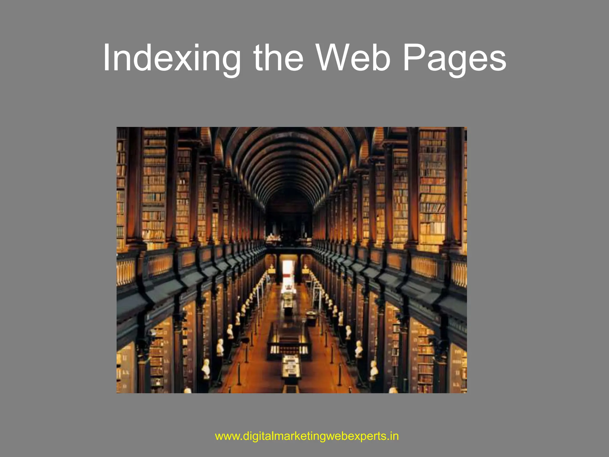 how search engine works in google search engine | PPT