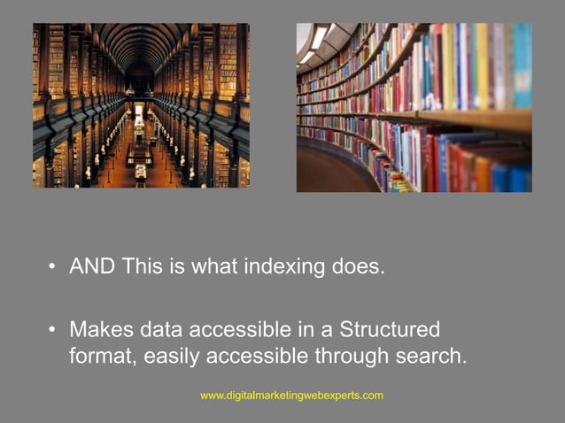 how search engine works in google search engine | PPT