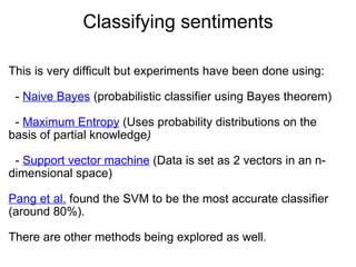 How Sentiment Analysis works | PPT