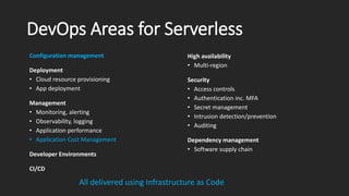 How Serverless Changes DevOps | PPT