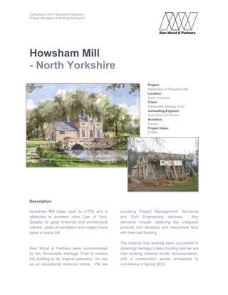 Howsham Mill - North Yorkshire | PDF