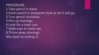 How sharpen a pencil.pptx
