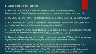 How should a christian behave? | PDF