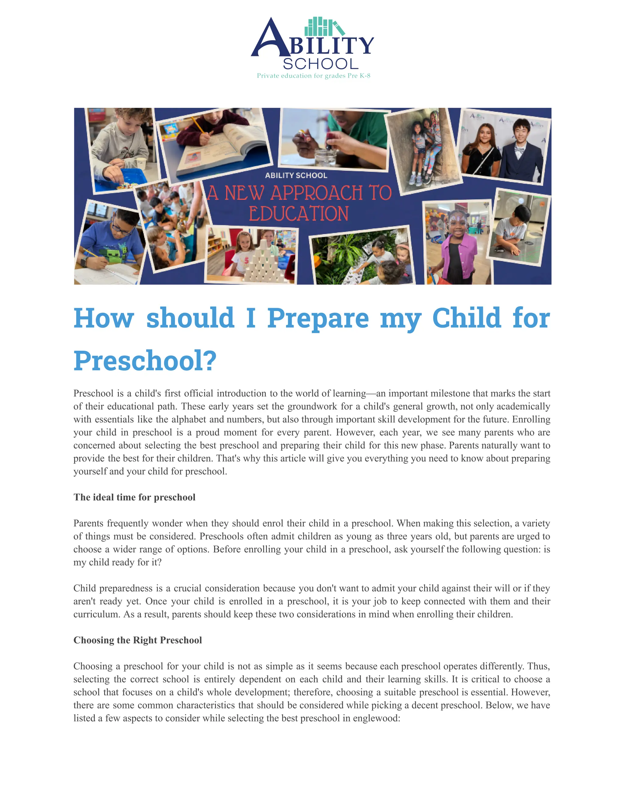 How should I Prepare my Child for Preschool.pdf