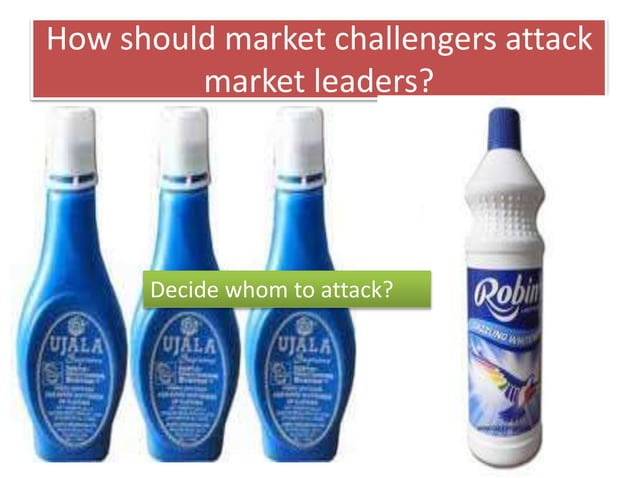 How should market challenger attack market leader | PPT