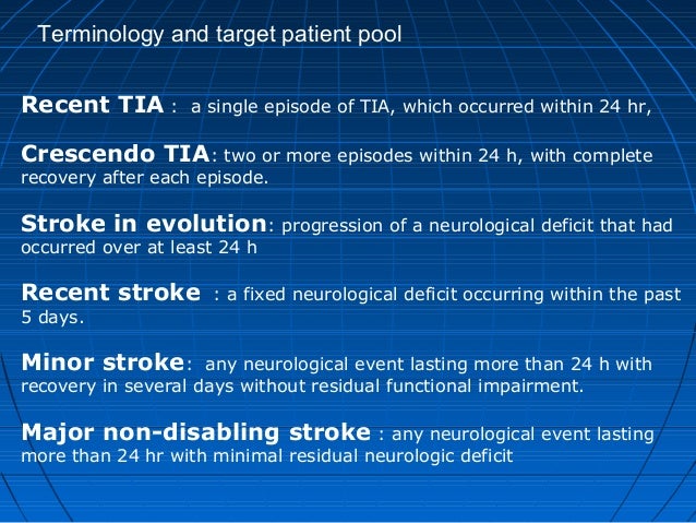 How should recently symptomatic patients be treated urgent cea or cas