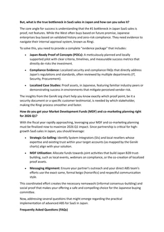 How Should SaaS Teams Plan GenAI-Driven ABS in Japan Before 2026 Begins? | PDF