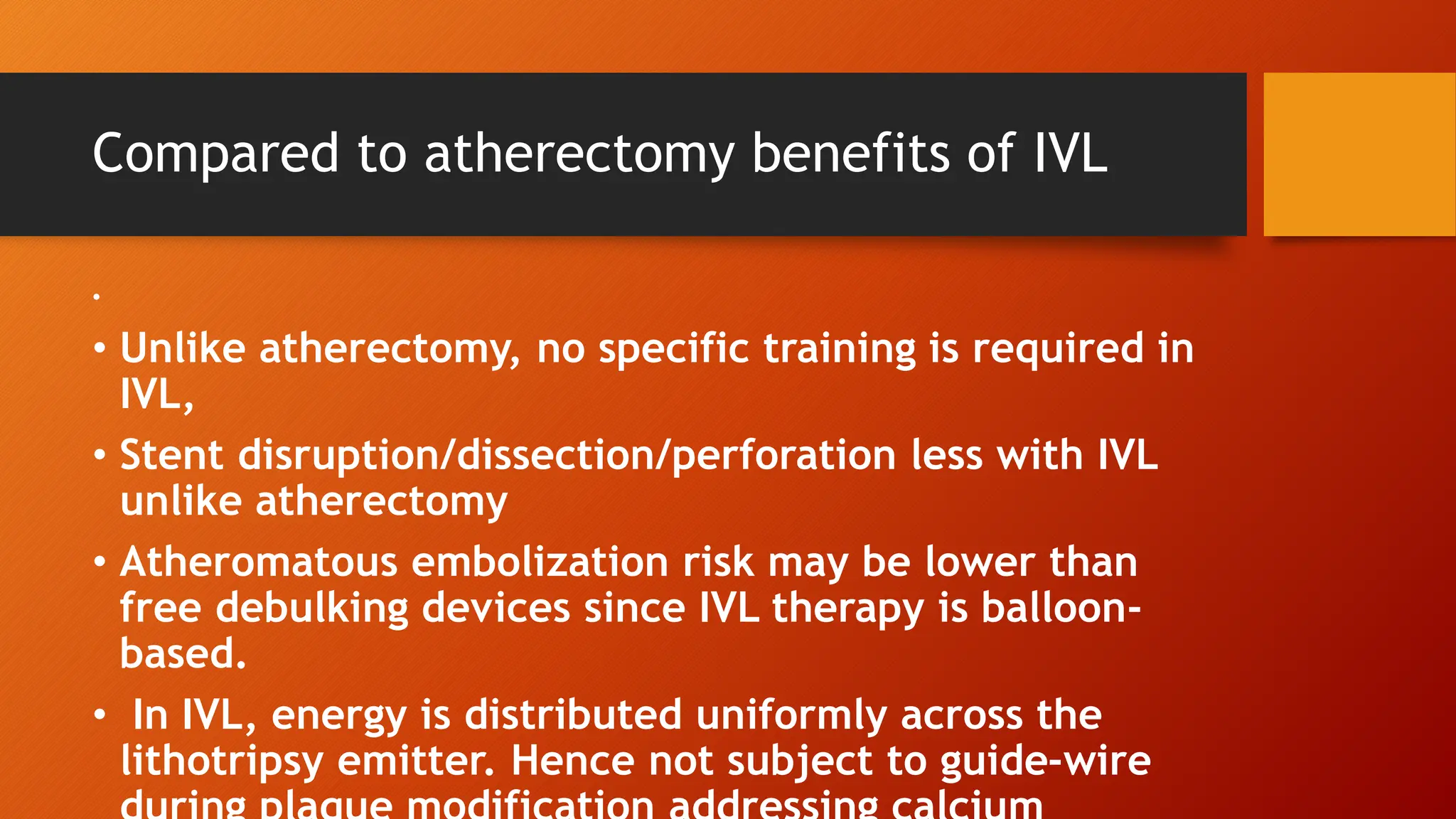 How should we treatHOW TO TREAT DENSELY CALCIFIED LESIONS ATHERECTOMY ...