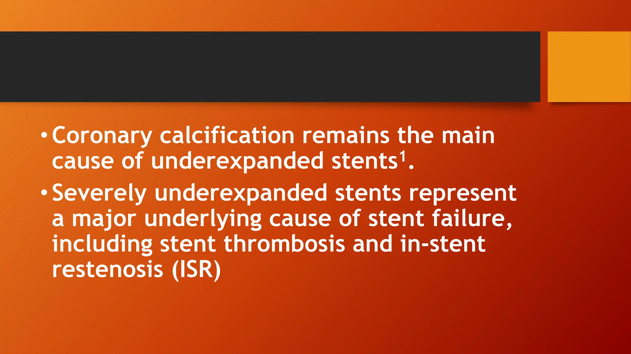 How should we treatHOW TO TREAT DENSELY CALCIFIED LESIONS ATHERECTOMY ...